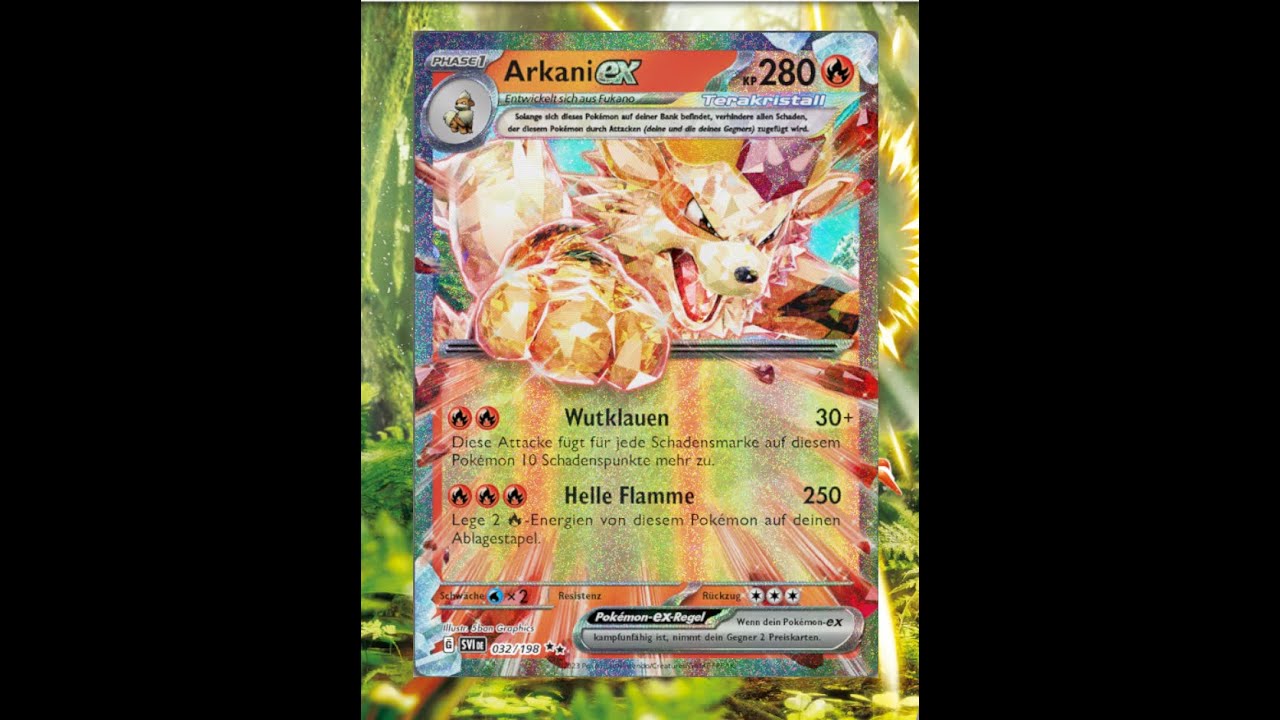 Pokemon TCG Live Arkani EX Deck anspielen - YouTube