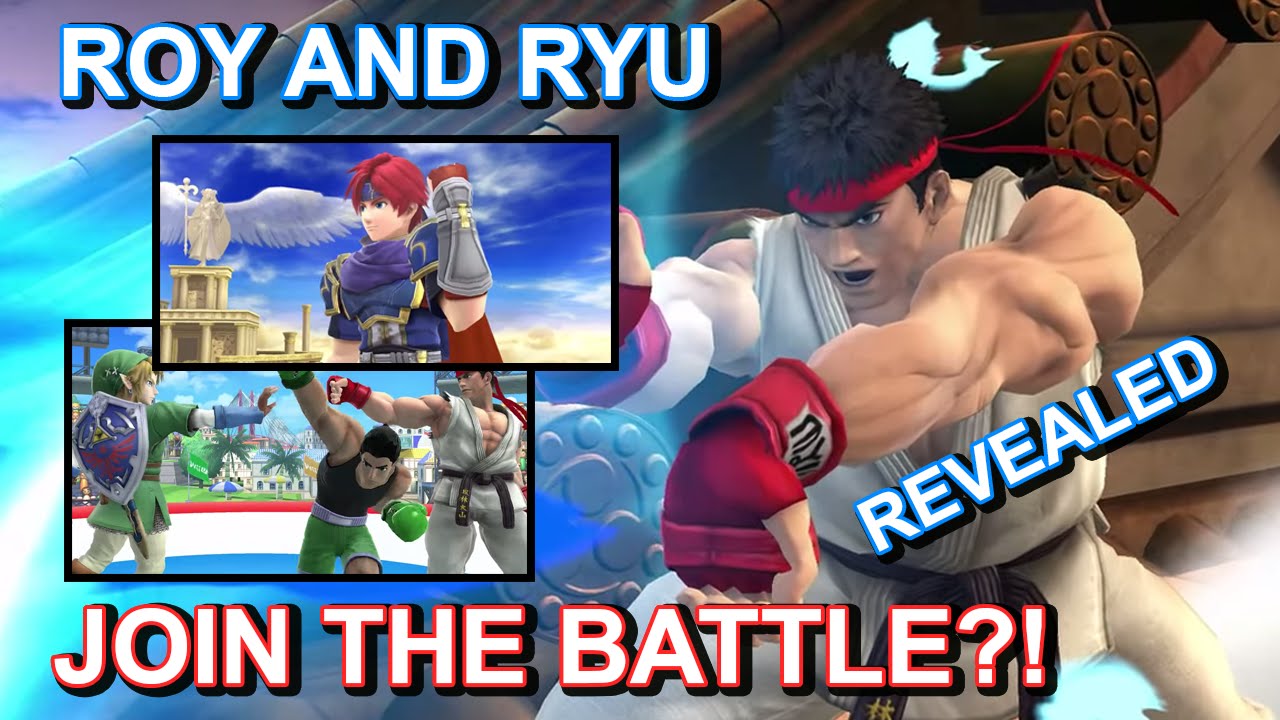 Roy and Ryu CONFIRMED?! in Super Smash Bros. Wii U / 3DS (New DLC ...