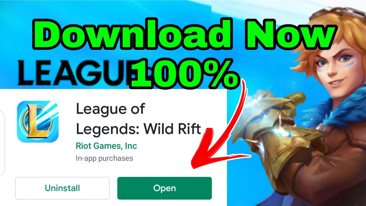 How to download league of legends wild rift android | download lol on ...