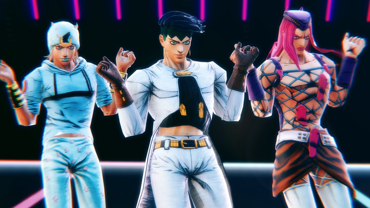 [JOJO MMD] they keep it juicy juicy - YouTube