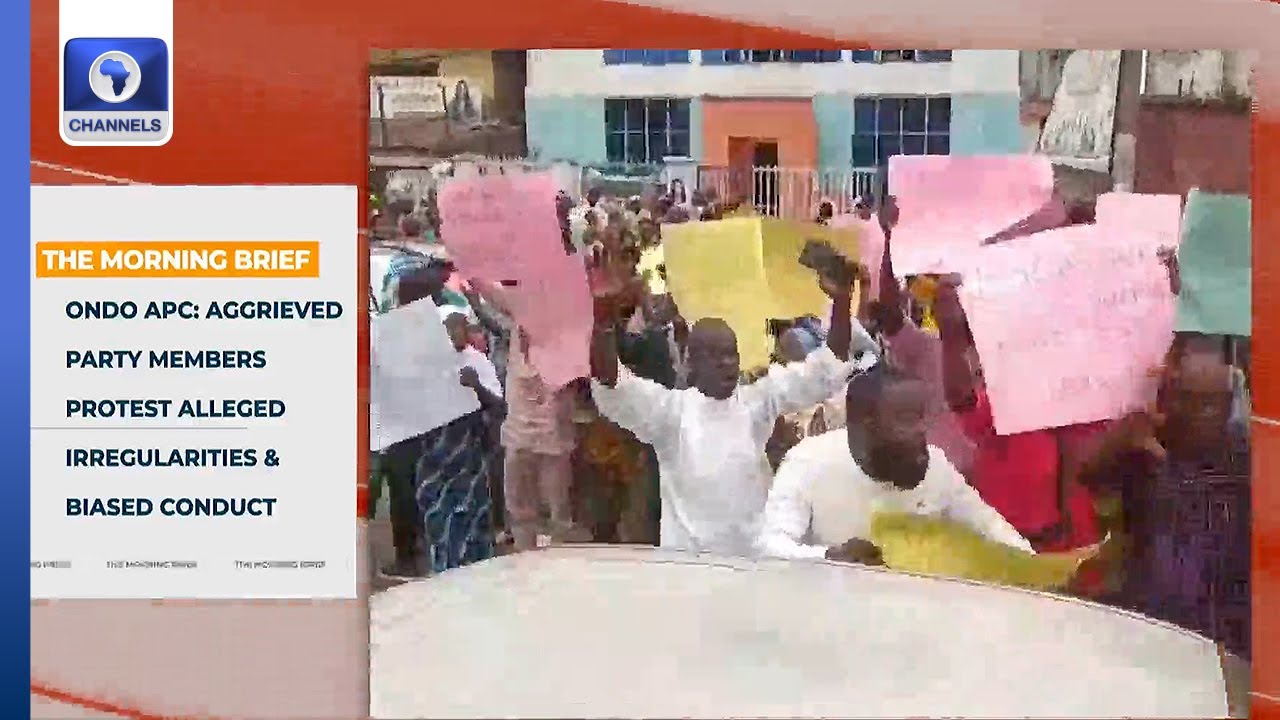 Ondo: Aggrieved APC Party Members Protest Irregularities +More | Top ...