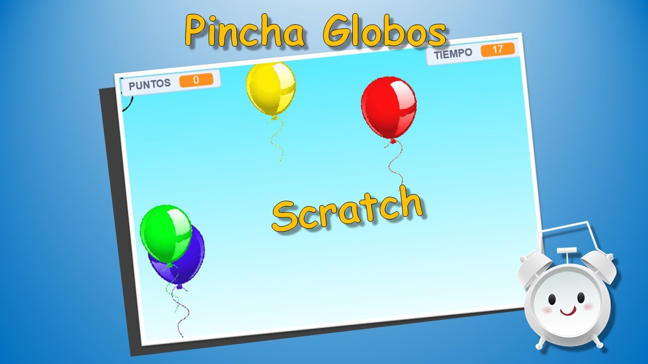 Tutorial del Juego Pincha Globos 2 Scratch - YouTube