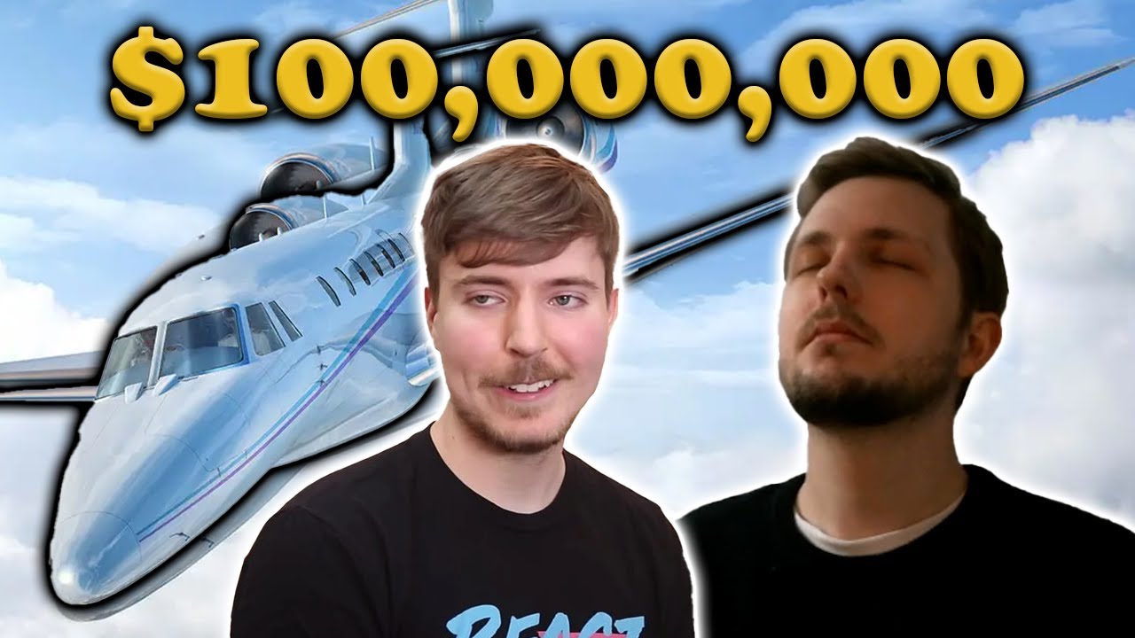 MrBeast and his private jet! - YouTube