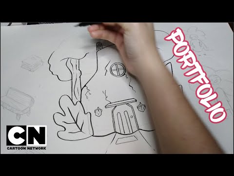 Amateur artist trys to make a Cartoon Network portfolio😁👌🔥🤨