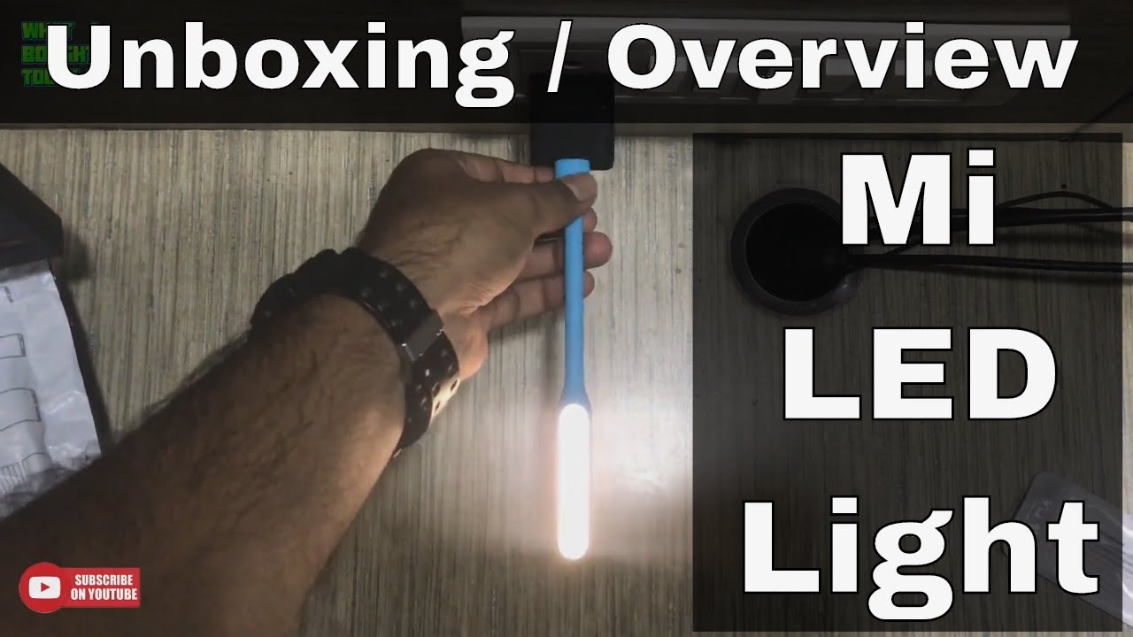 Mi USB LED Light - Unboxing / Overview - YouTube