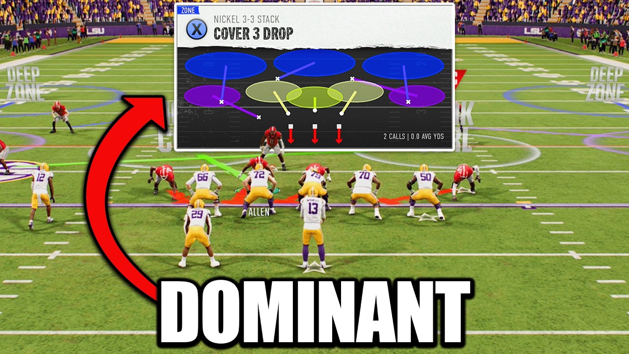 Why This Is The BEST Defense In College Football 25! - YouTube