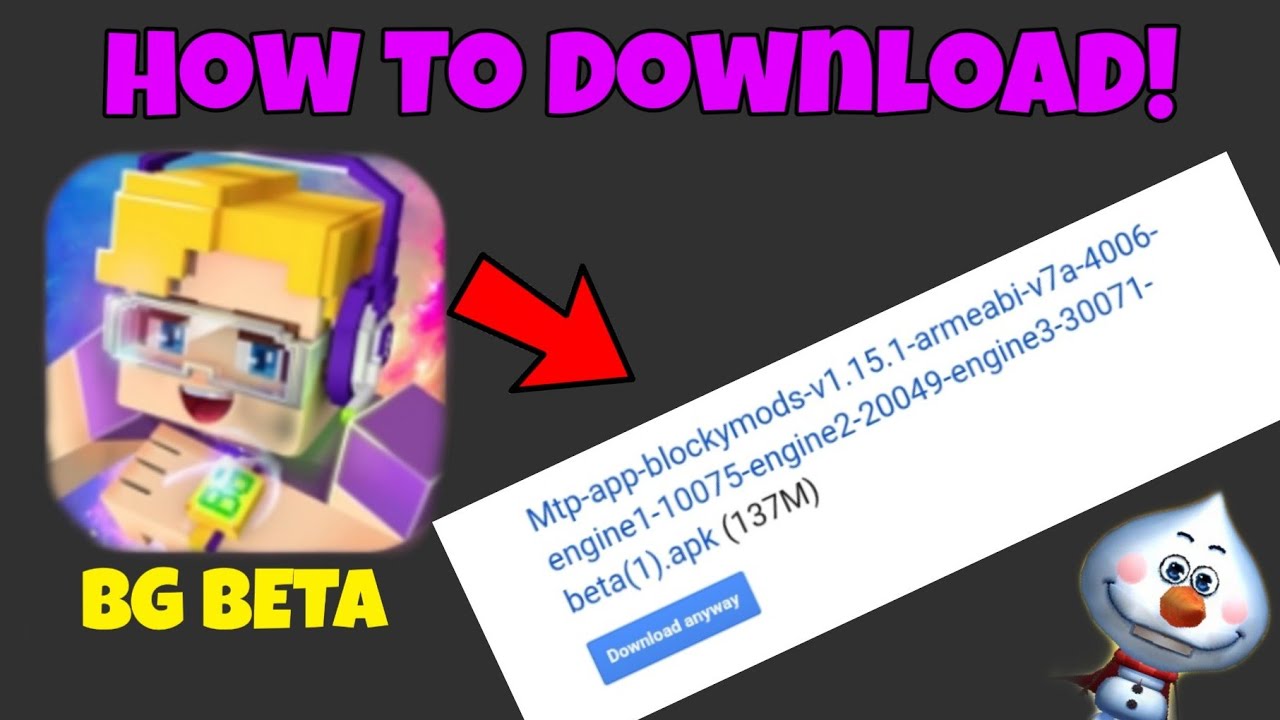 How To Download Blockman Go Beta New Version!! 😱 500 Free Gcubes - YouTube