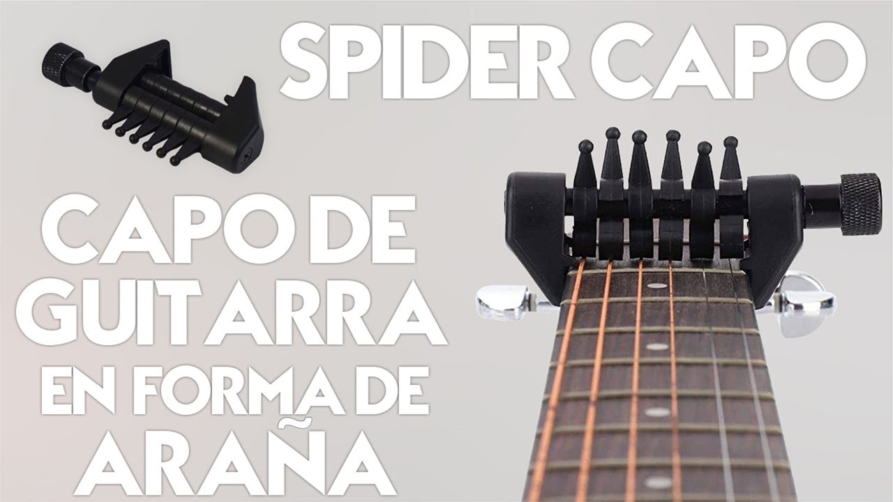 Spider Capo de Guitarra Multifuncional - Spider Capo - Comprapolis ...