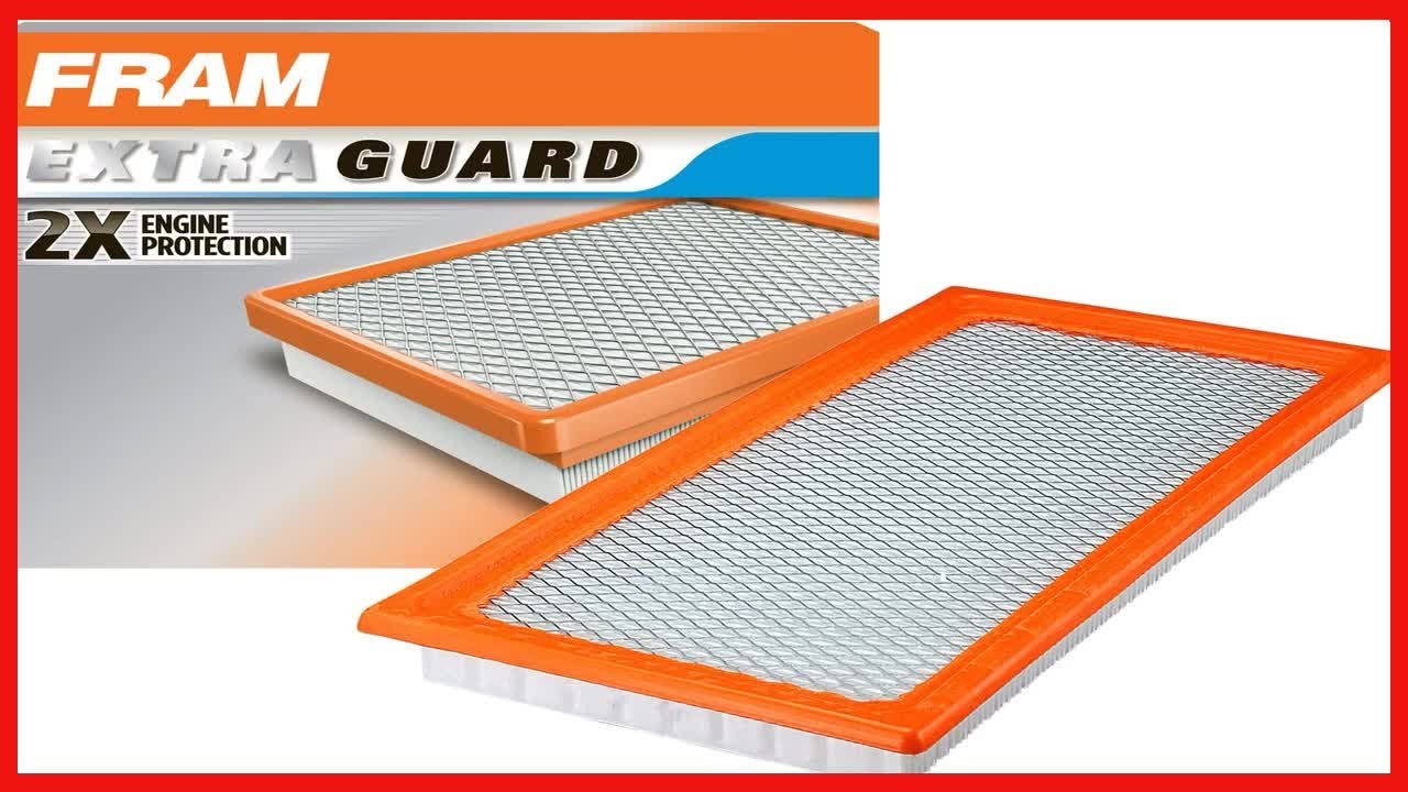 FRAM Extra Guard CA10118 Replacement Engine Air Filter for Select Dodge ...