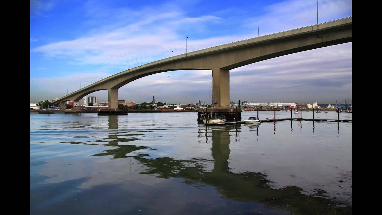 Southampton Itchen Bridge (Time lapse) - YouTube