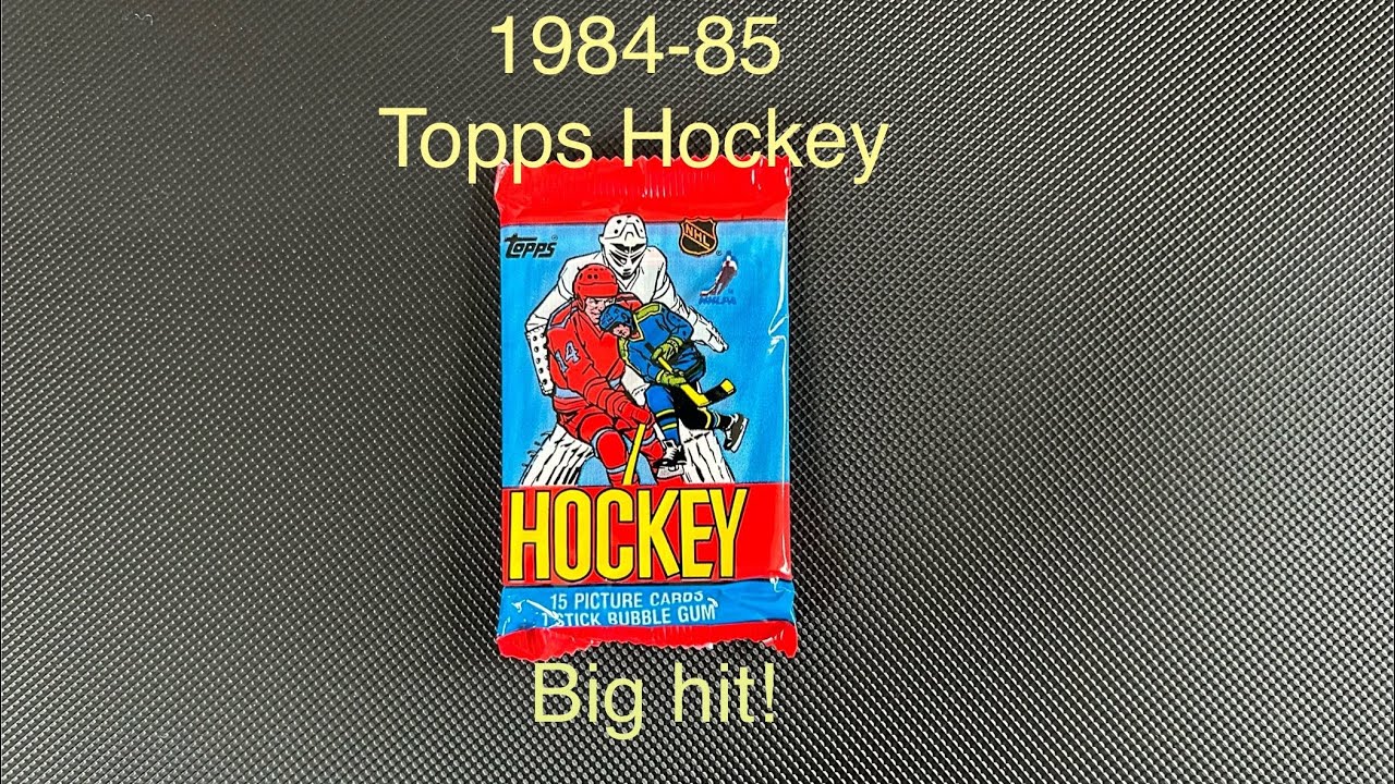 1984-85 Topps Hockey - YouTube