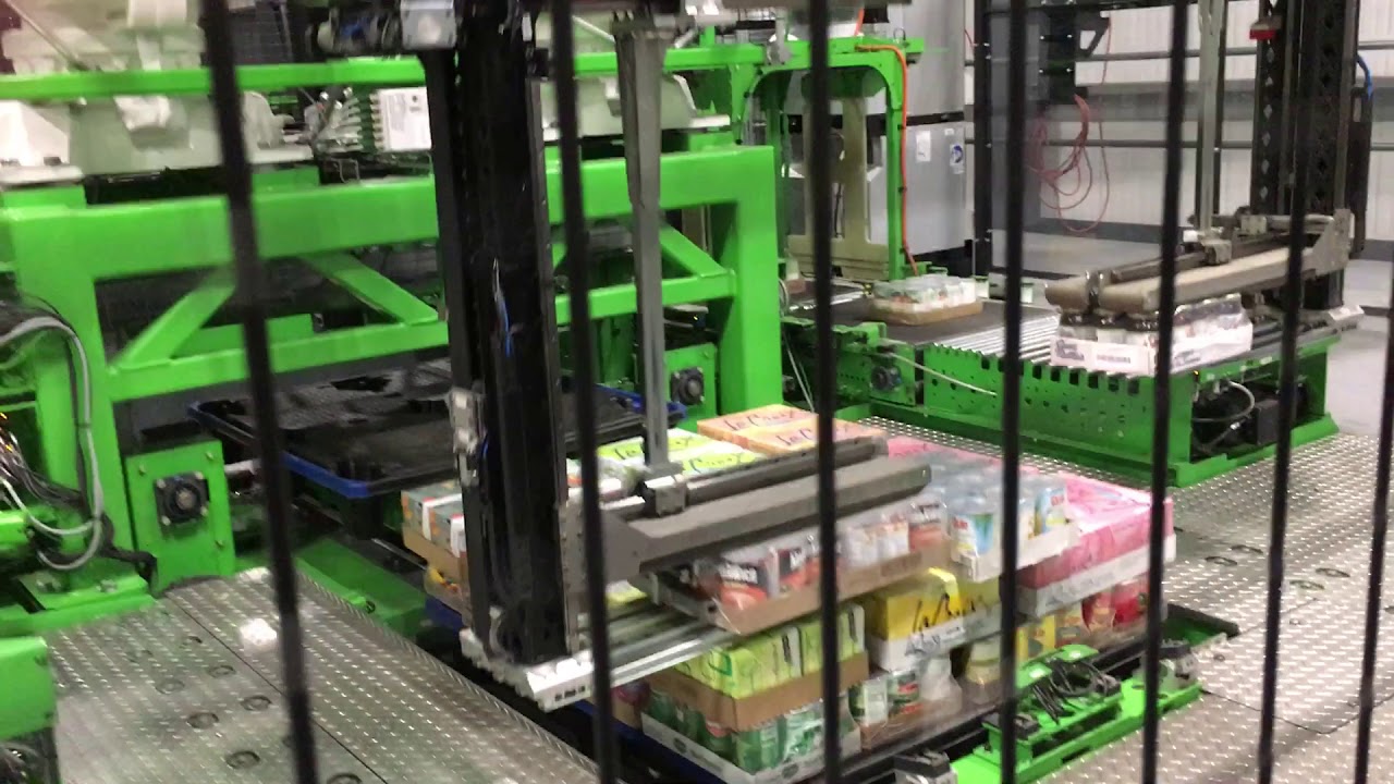 Robots at work at the Albertsons Distribution center in Tolleson ...