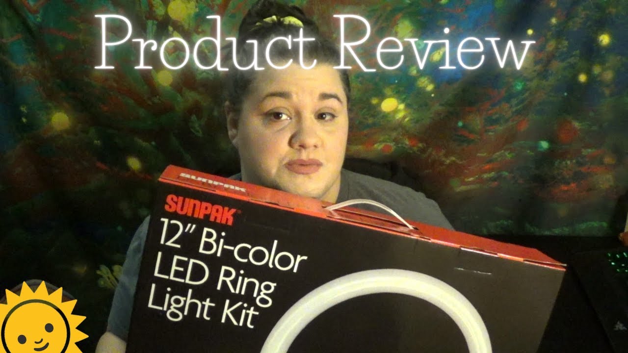 SunPak Ring Light Review - YouTube