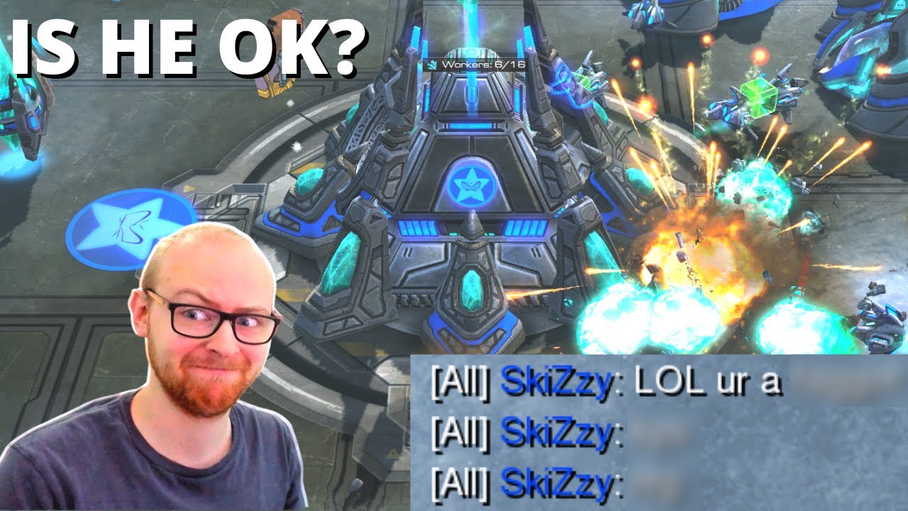 Protoss Gets VERY Angry After Crazy Proxy Widow Mine Cheese - YouTube