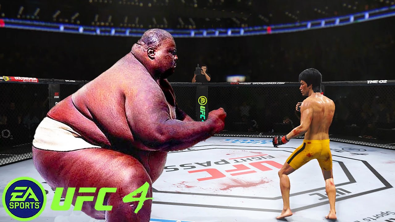 UFC4 Bruce Lee vs Emmanuel Yarborough UFC 4 - Super Battle - YouTube