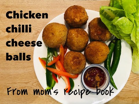 chicken chilli cheese balls/MRB - YouTube