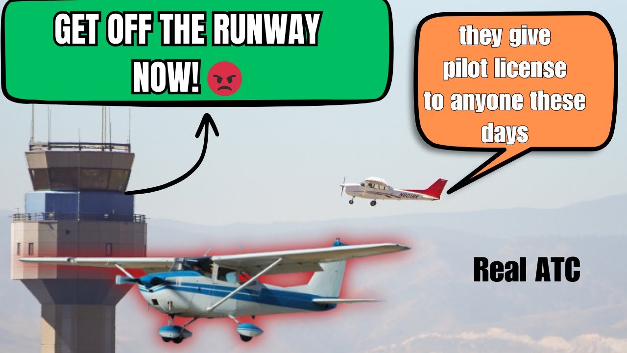 "THEY GIVE PILOT LICENSE TO ANYONE THESE DAYS" #atc #aviation - YouTube