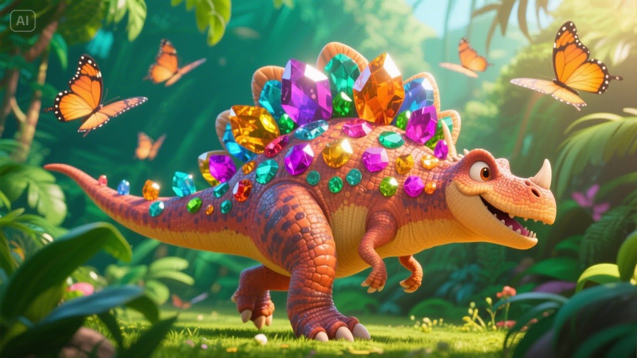 Roaring Dino Boogie — Let’s Stomp Together Dinosaur Dance Song for Kids ...