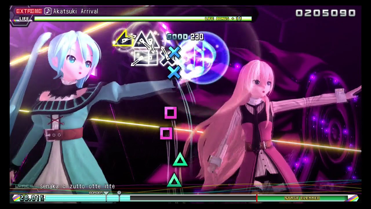 Akatsuki Arrival - Hatsune Miku Megurine Luka - Extreme - Perfect ...
