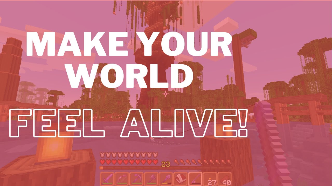 5 Tips to Make Your Minecraft Builds Feel Alive! - YouTube