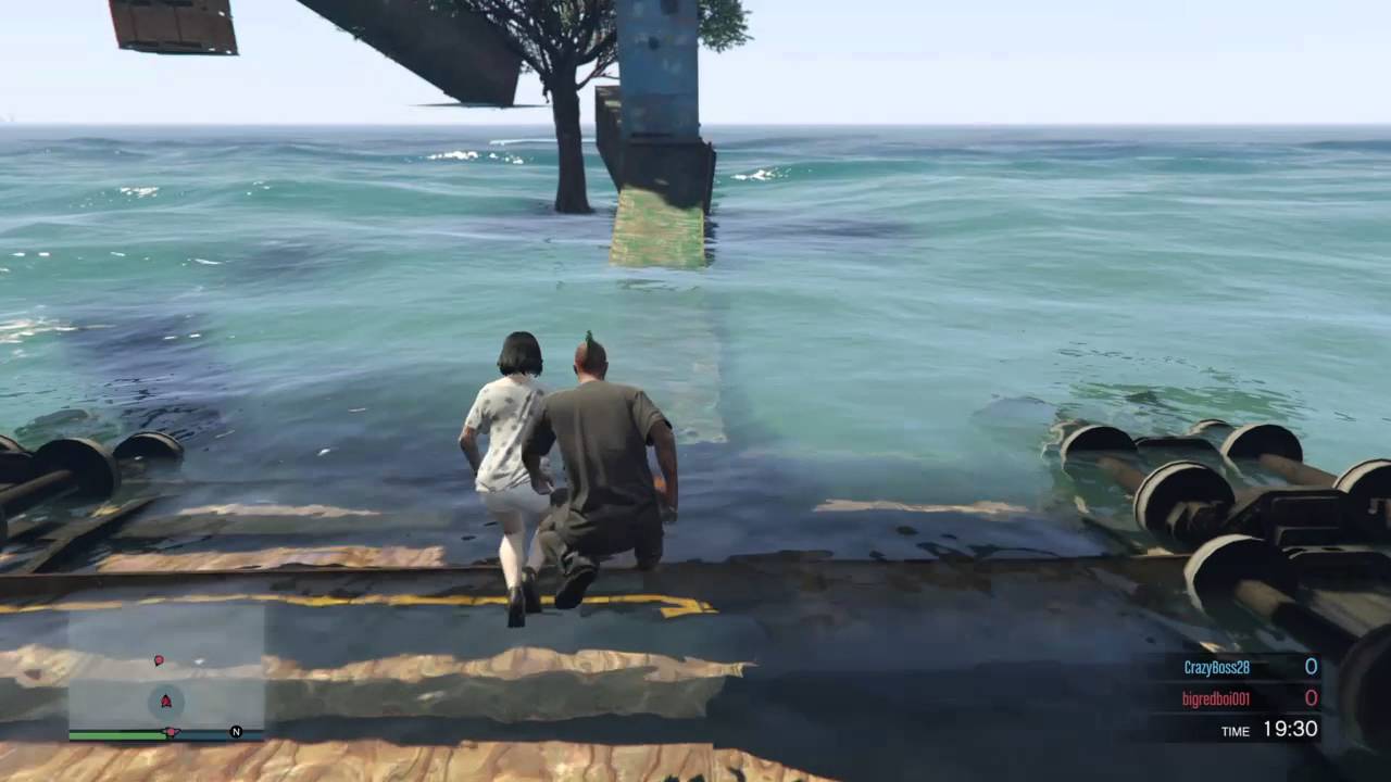 Grand Theft Auto Five Parkour - YouTube