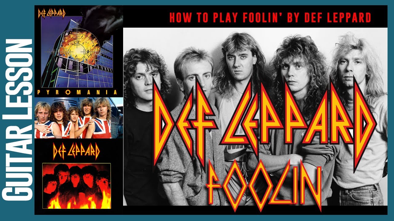 Foolin' - Def Leppard - Guitar Lesson - YouTube