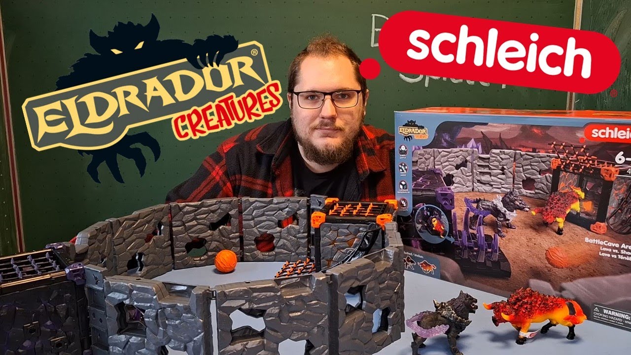 Brot und Spiele! - Schleich® 42673 ELDRADOR Creatures BattleCave Arena ...