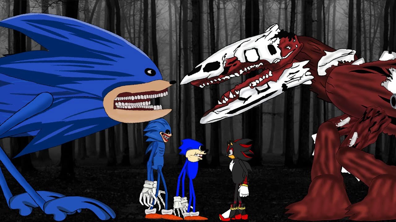Sonic Tapes vs Shadow The Hedgehog,Infected Sky - YouTube
