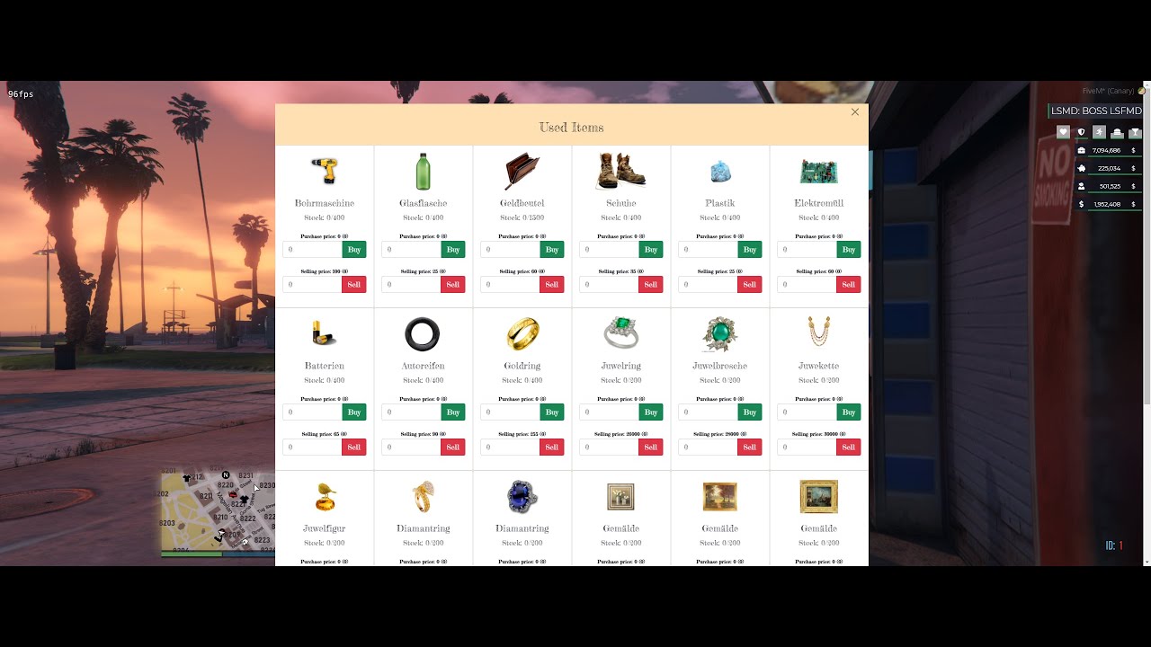 GTA V fiveM QB-Core ESX Dynamic Dealer - YouTube