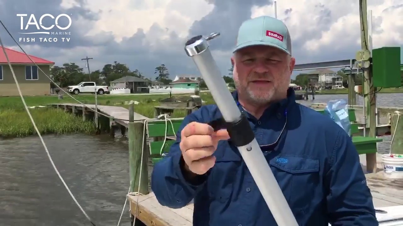 New Aluminum Shade Poles for Boats - YouTube