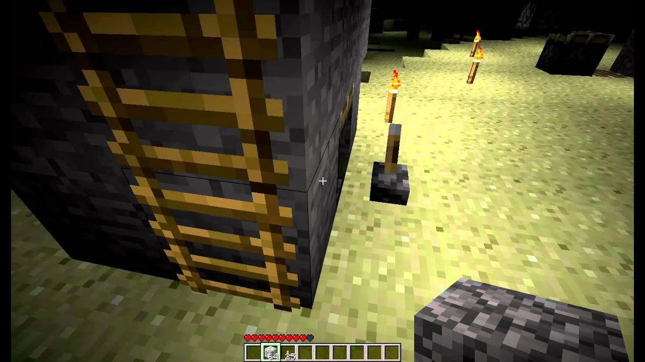 Minecraft 1.7 Pistons: Vertical item transportation! - YouTube