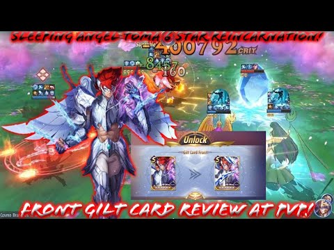 Saint Seiya: Awakening (KOTZ) - Sleeping Angel Toma 6 Star Reincarnation Gilt Card Front PvP ...