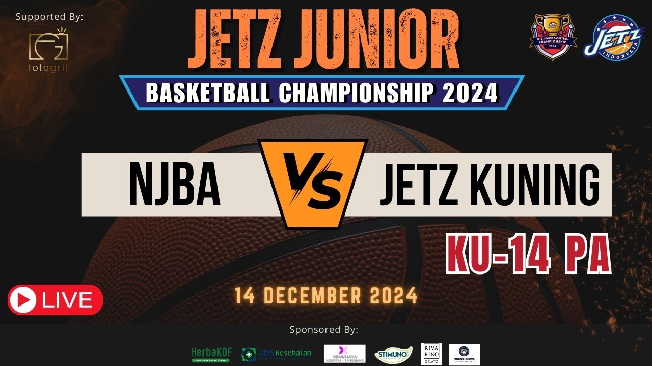 [JJBC 2024] NJBA VS JETZ KUNING - KU 14 PUTRA (Q1-Q3) - YouTube