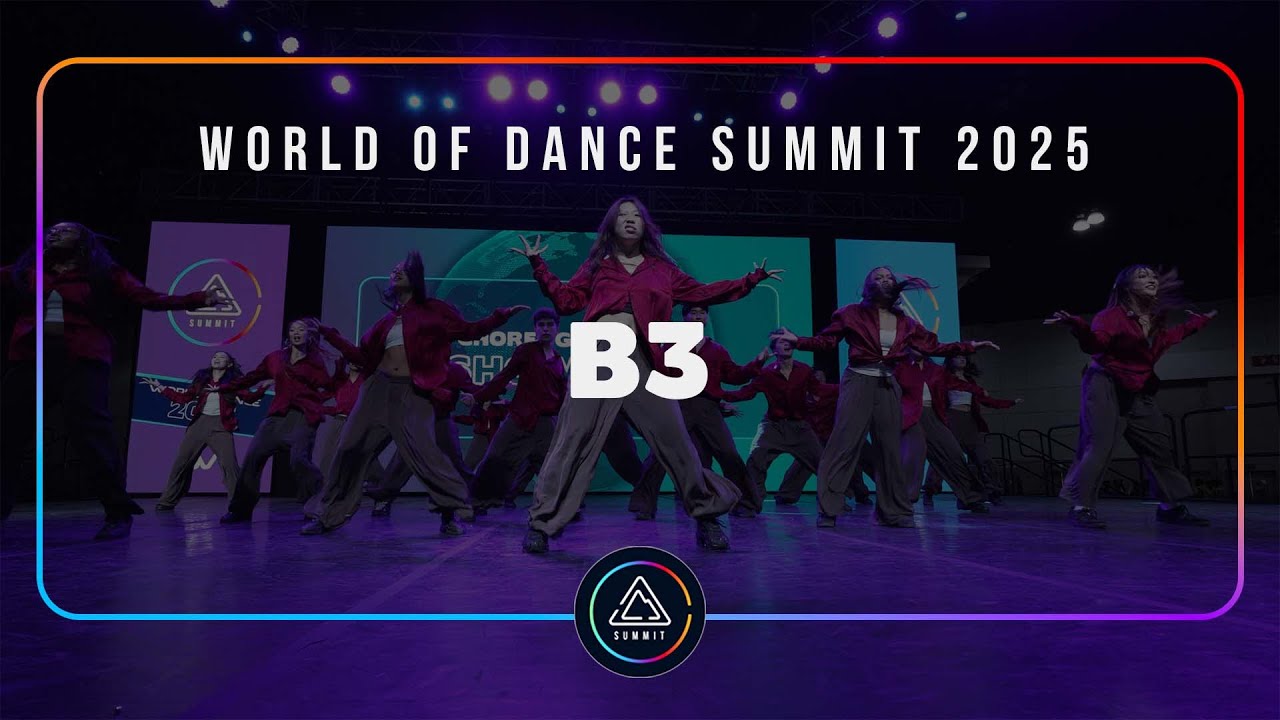 B3 | FRONT ROW | SHOWCASE | World of Dance SUMMIT 2025 | #WODSUMMIT25 ...