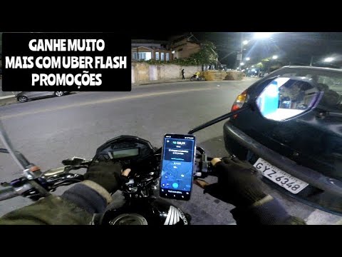 UBER FLASH MOTO PROMOÇÃO VALE A PENA? - YouTube