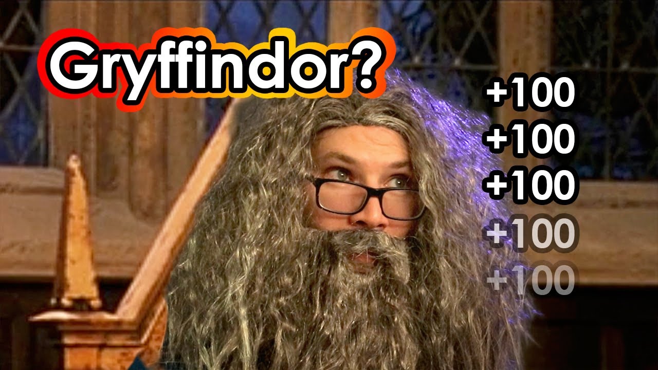 How Dumbledore Trolls House Cup Points - YouTube