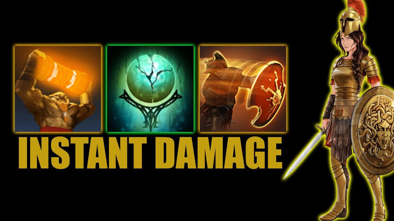 Instant Damage ENCHANT TOTEM + GOD'S REBUKE | Ability Draft - YouTube