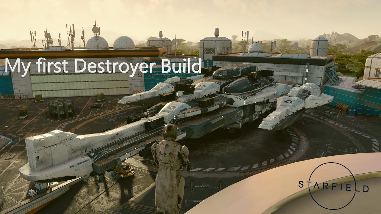 Tutorial Build To My First Destroyer, Tour And Combat (Built With Mods ...
