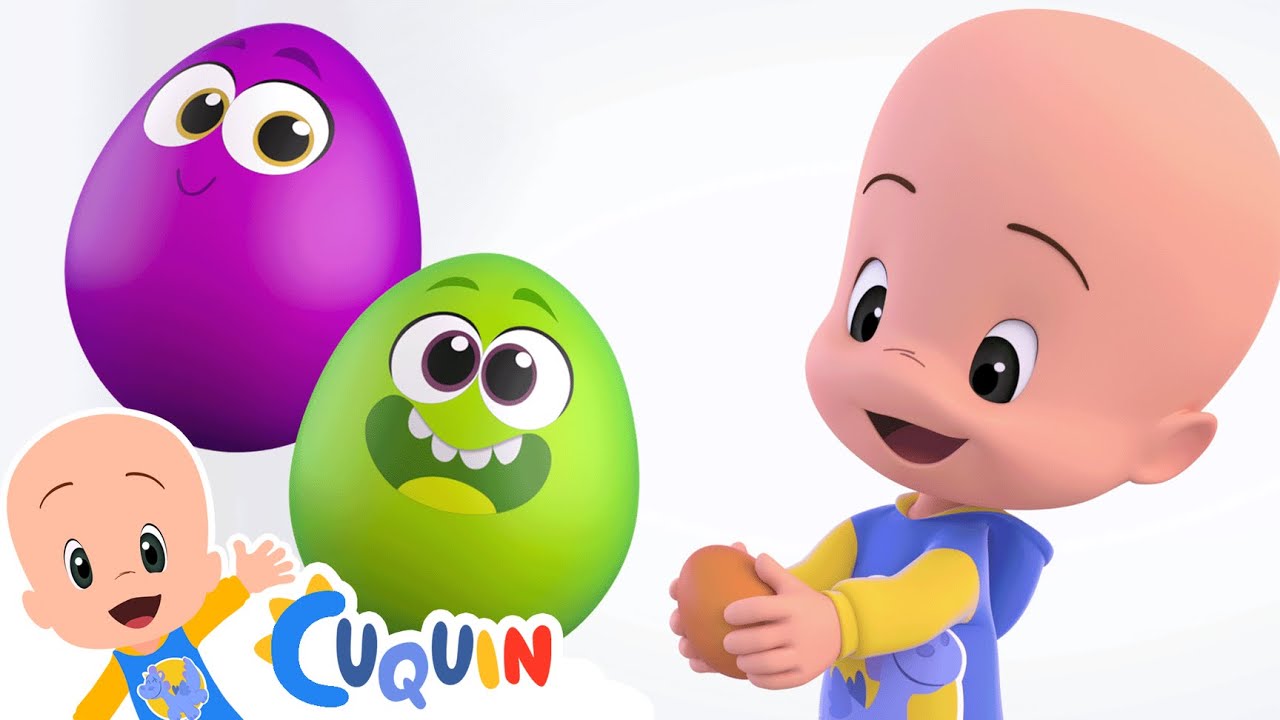 Huevos sorpresa de Fantasma el conejo | Cleo & Cuquín | Cánticos Para ...