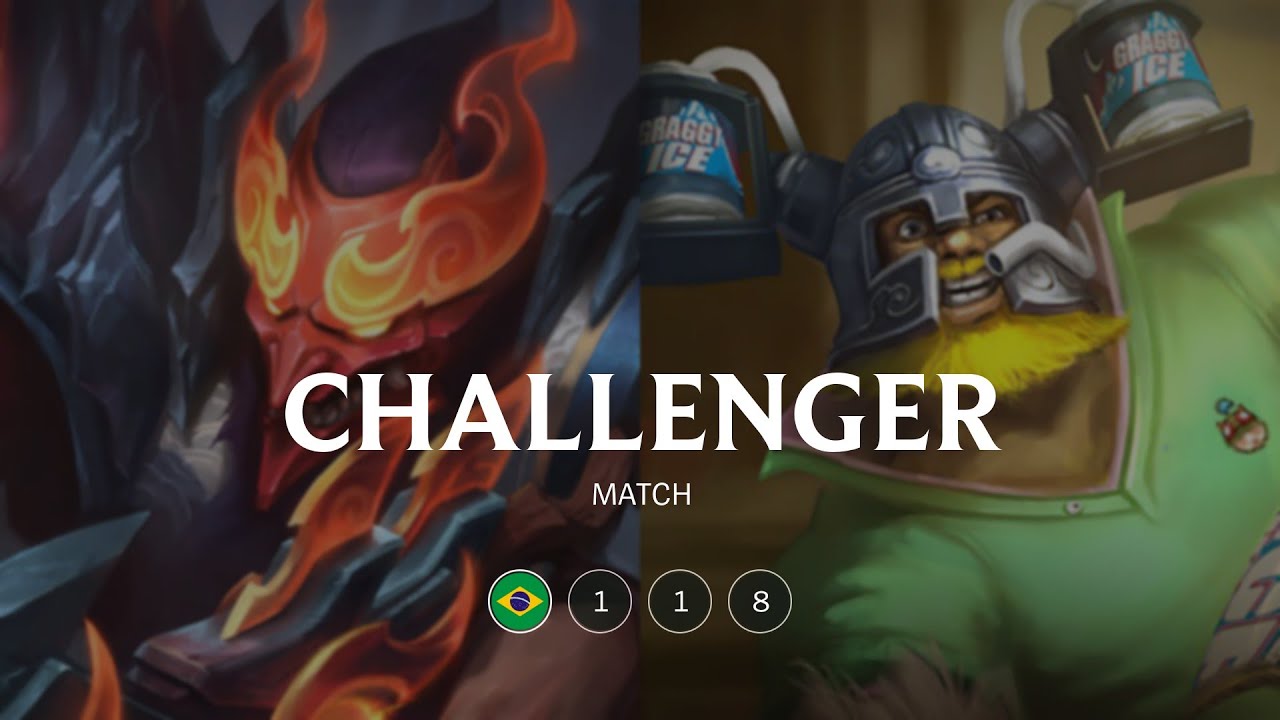 BR Challenger match 118: Super Jhin vs Super Olaf - YouTube