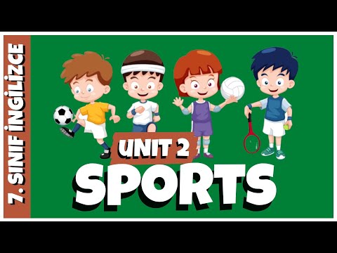 7. Sınıf İngilizce 2.Unite SPORTS | Ünite Kelimeleri, Quiz ve Konu Özeti + PDF