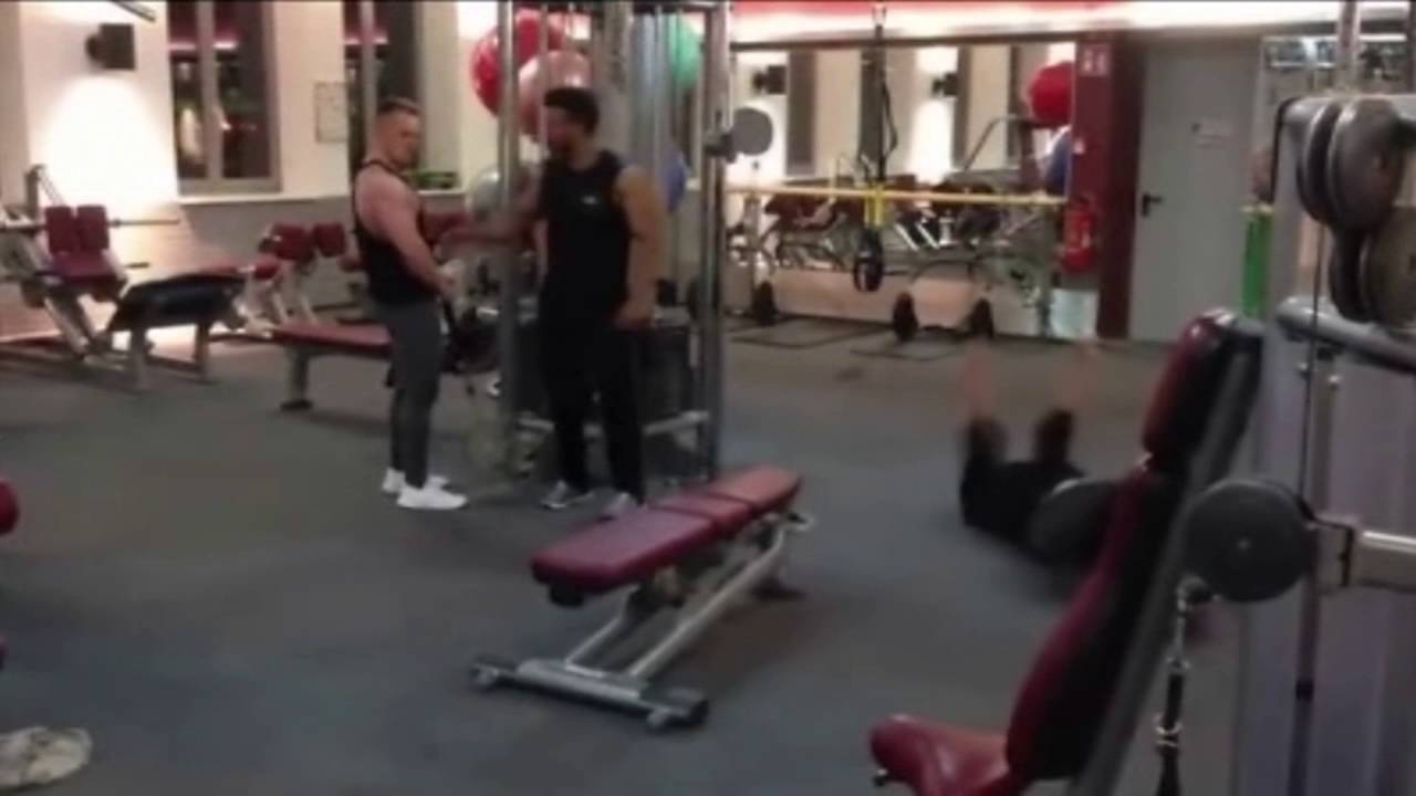 First day at the gym (Kirby Version) - YouTube