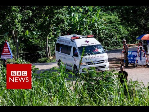 Cave rescue: Operation resumes to bring out boys  - BBC News
