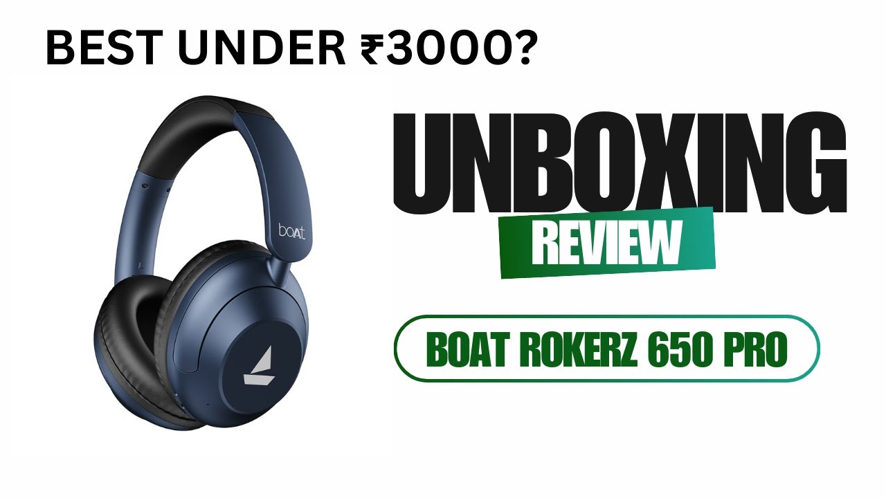 boAt 650 Pro Headphones – Super Bass! 🔊🎧 - YouTube