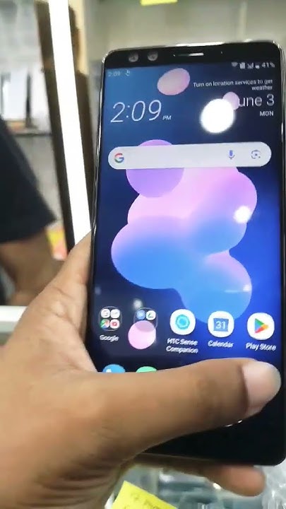 HTC U12+ 128GB Transparent Back Panel........ - YouTube