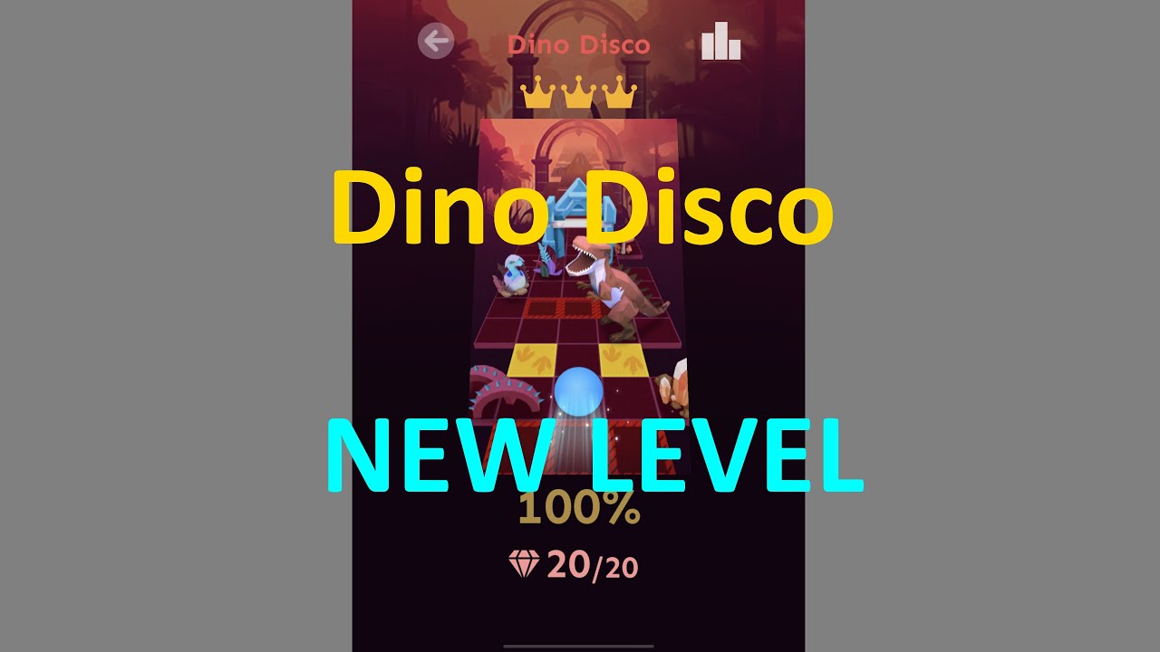 Get Bored in Rolling Sky (Rolling Sky - Dino Disco) - YouTube