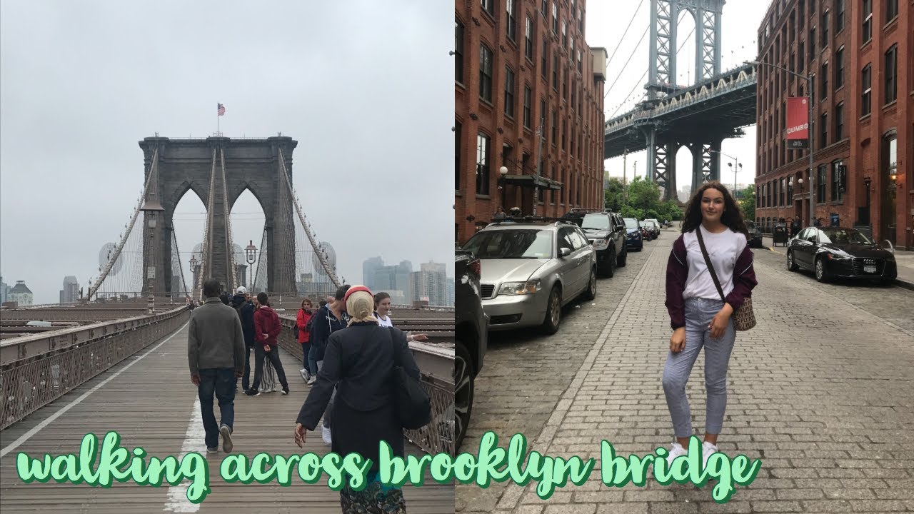 Crying on Brooklyn Bridge, Mini Haul! |NYC Vlogs - YouTube