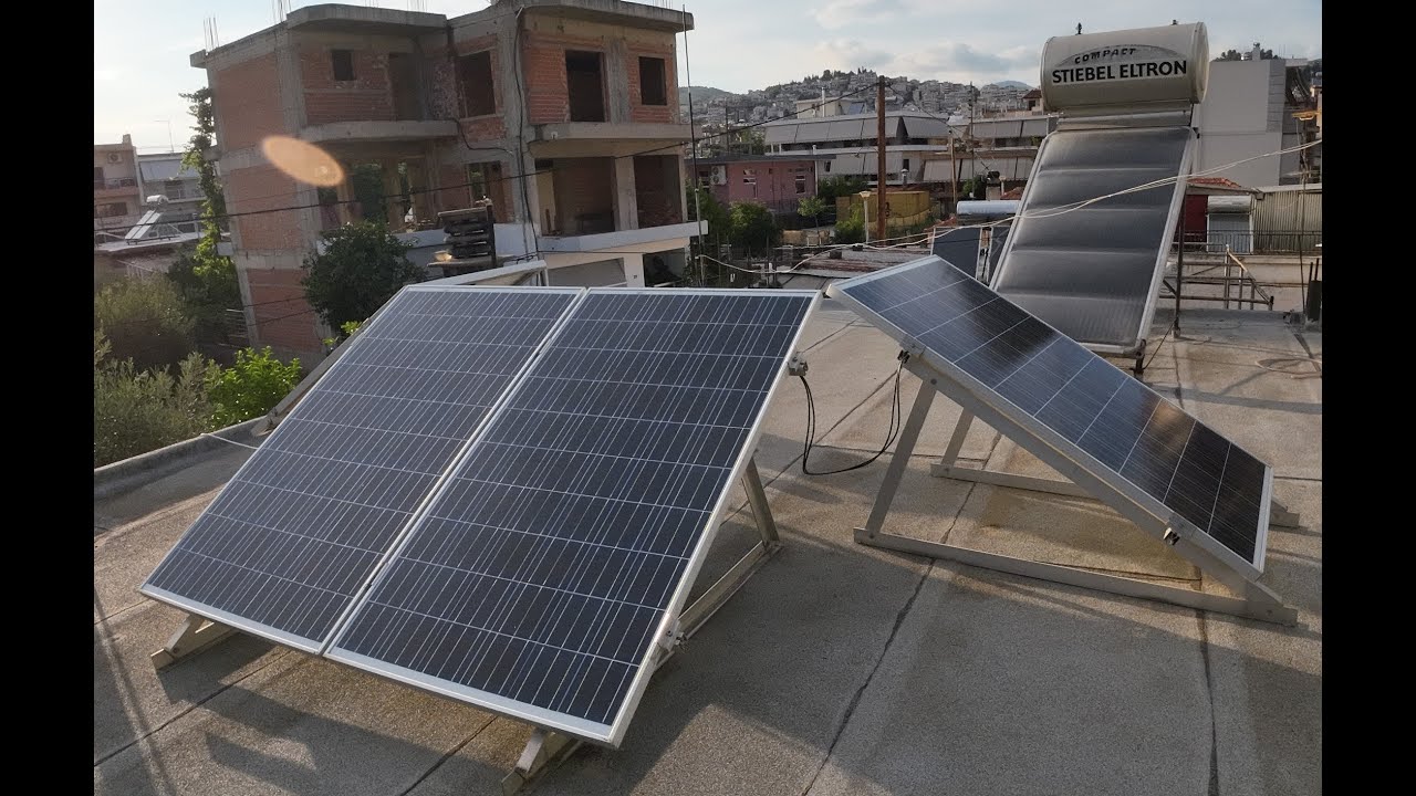 ΦΩΤΟΒΟΛΤΑΙΚΑ ΠΑΝΕΛ ΣΤΗΝ ΤΑΡΑΤΣΑ ΣΥΝΔΡΟΜΗΤΗ - YouTube