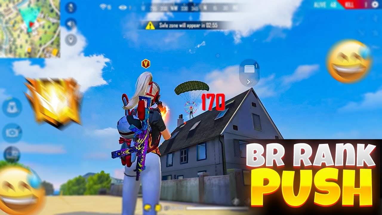 Free Fire BR Rank Push Tricks | How to Win BR Rank With Random Players ...