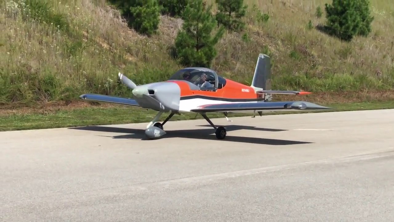 N214WJ First Flight - RV-14A - YouTube